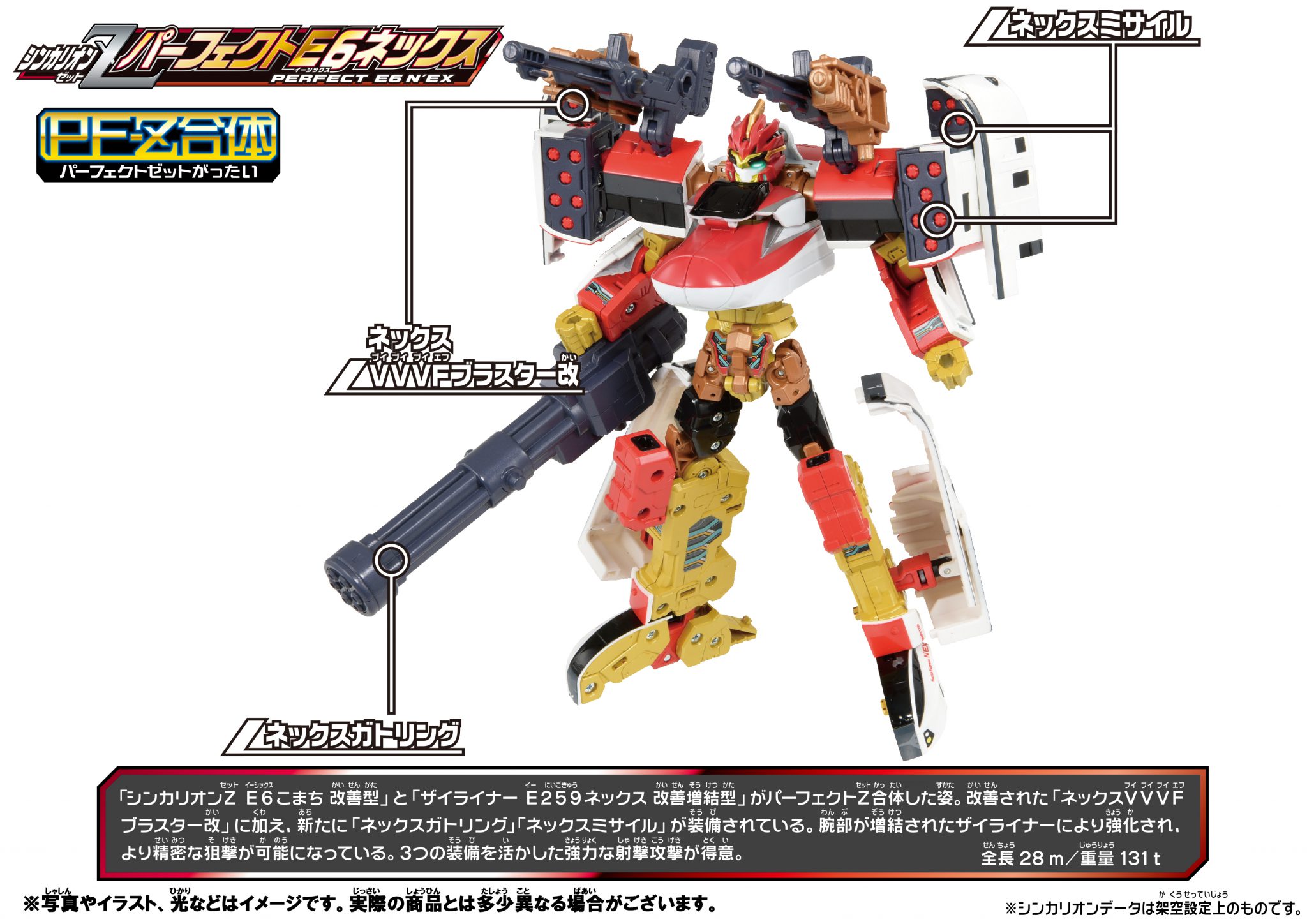 新幹線変形ロボ シンカリオンz シンカリオンz パーフェクトe6ネックス｜新幹線変形ロボ シンカリオン Z